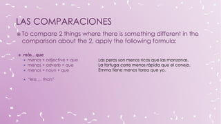 PPT 2.3.6 Las comparaciones. | PDF