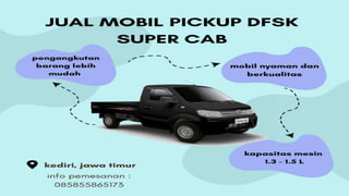 MOBIL PICKUP DFSK | PPTX