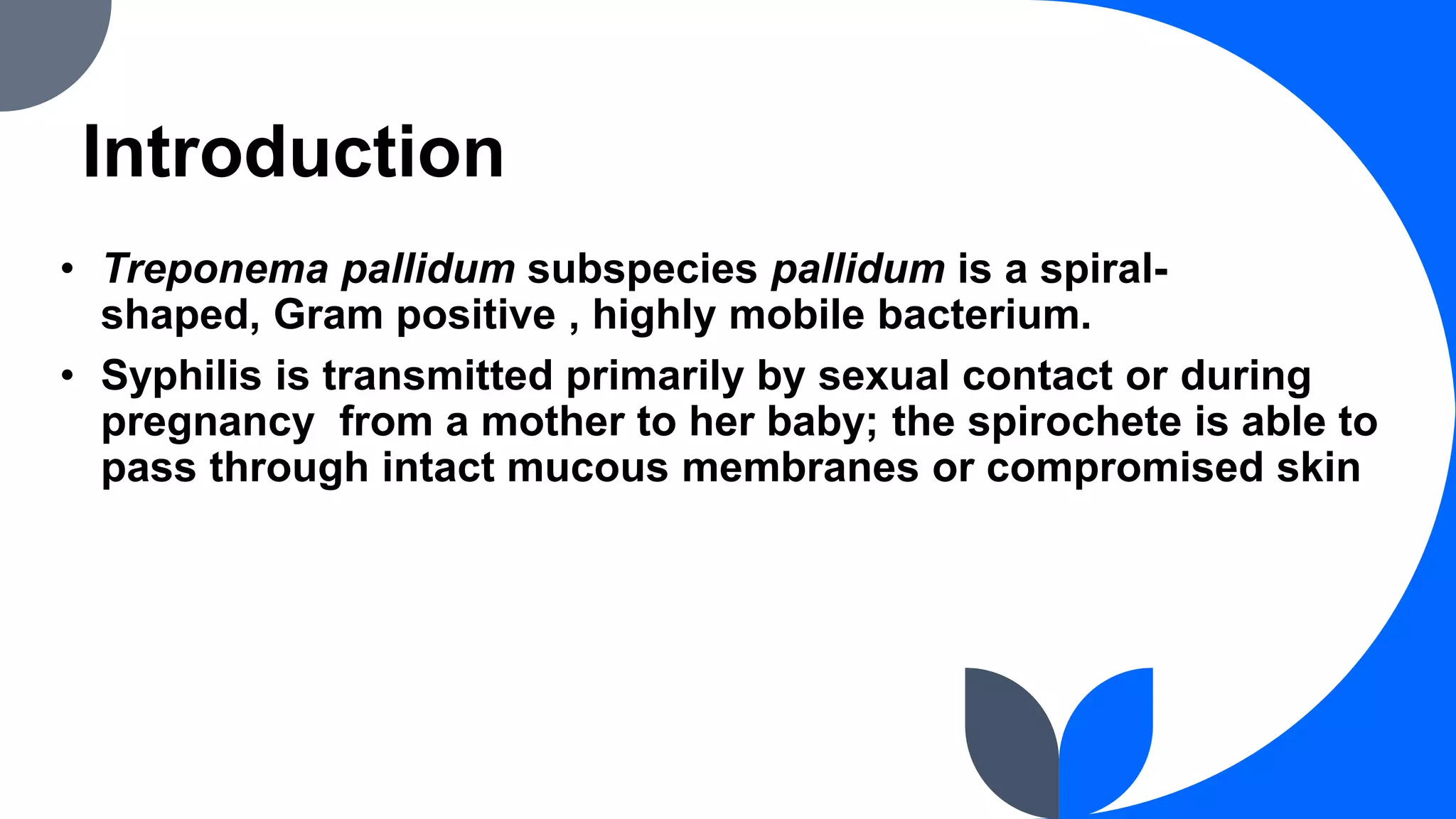 Syphilis | PPT