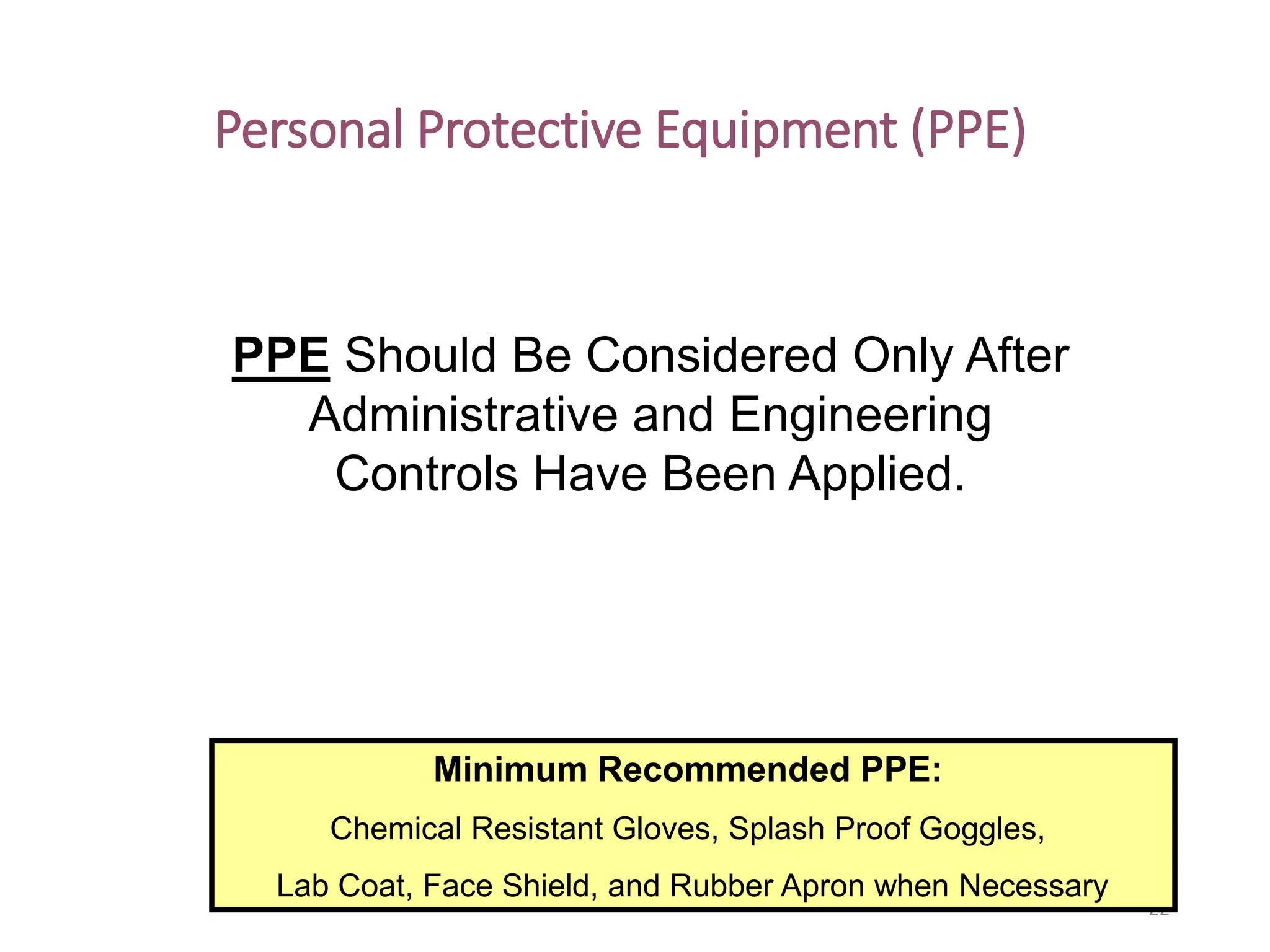 safety precautions in laboratories pathology | PPT