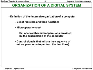 PPT in register and micro operations in electronic | PPT