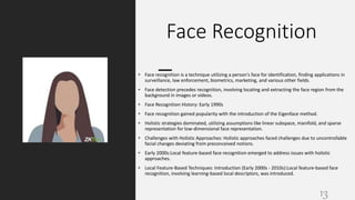 Biometric Recognition using Deep Learning | PPT