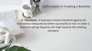 proposal principles, tools and techniques in analyzing a business | PPTX