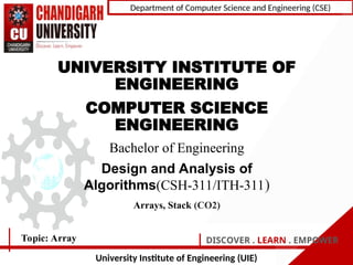 PPT 2.1 Array.pptDFHFHGHCVNGVVGFHFHDFHDFHDFHDFH | PPT | Programming Languages | Computing