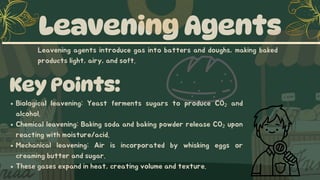 Understanding the chemical and physical reaction in baking | PPT
