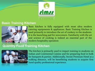 Swosti Education Hotel Management in Bhubaneswar | PPSX
