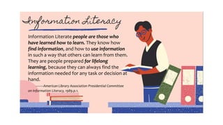 LECTURE ON INFORMATION LITERACY. GRADE 7 | PPTX