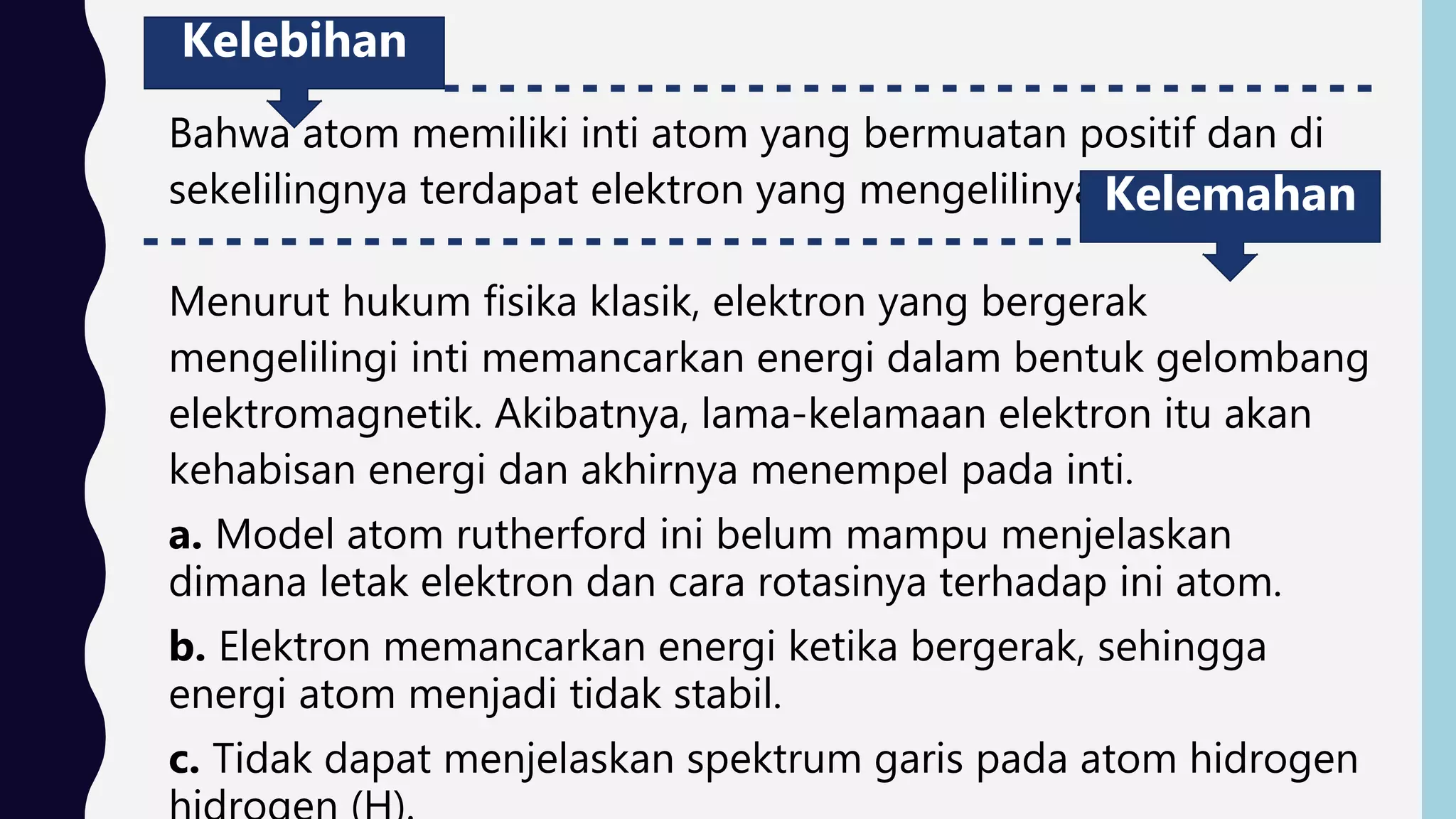 Perkembangan Teori Model Atom | PPTX