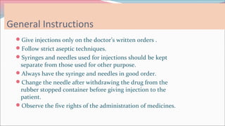 INTRAMUSCULAR INJECTION | PPT