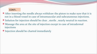 INTRAMUSCULAR INJECTION | PPT