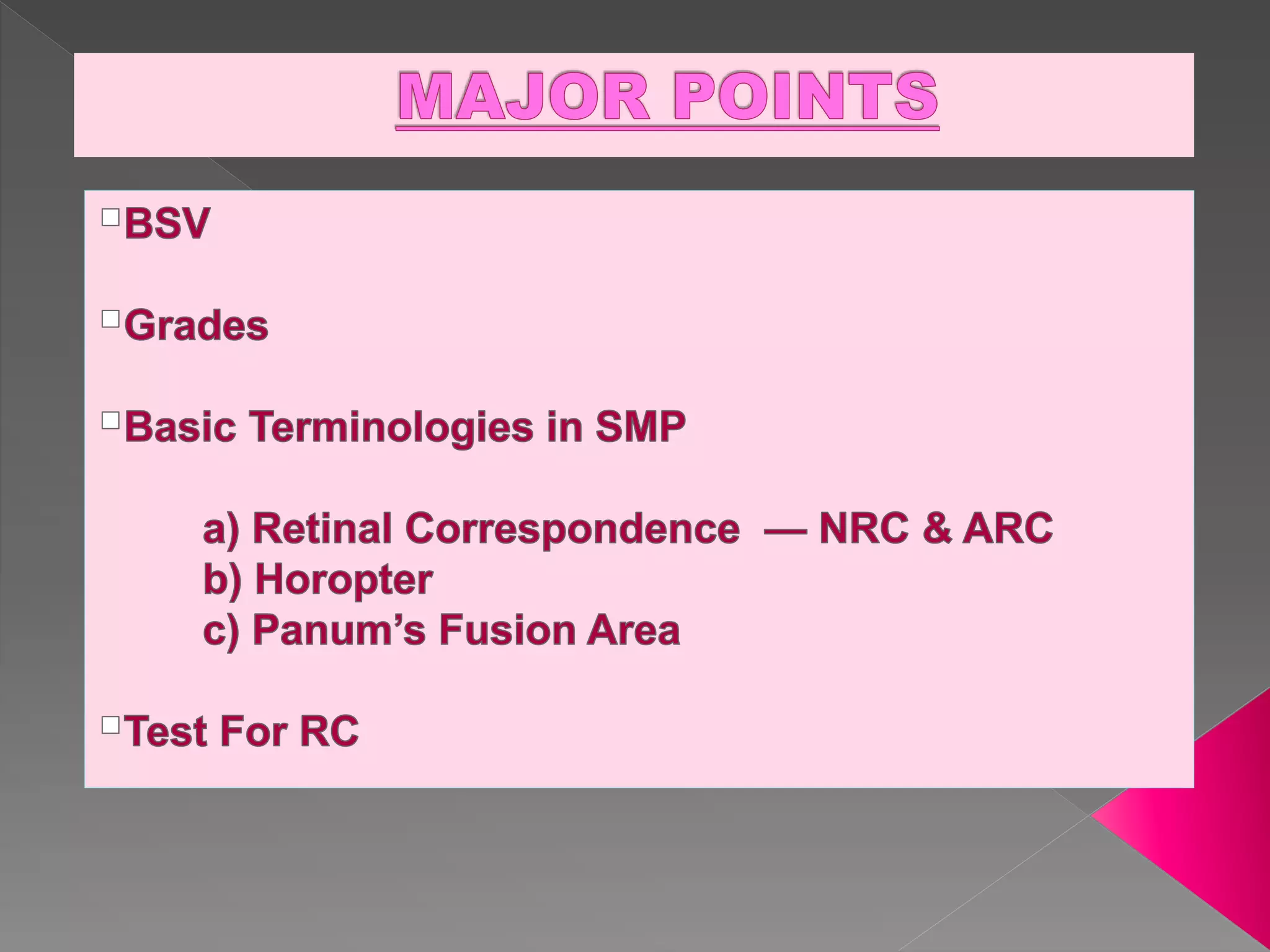 Simultaneous Macular Perception -Nayana | PPTX