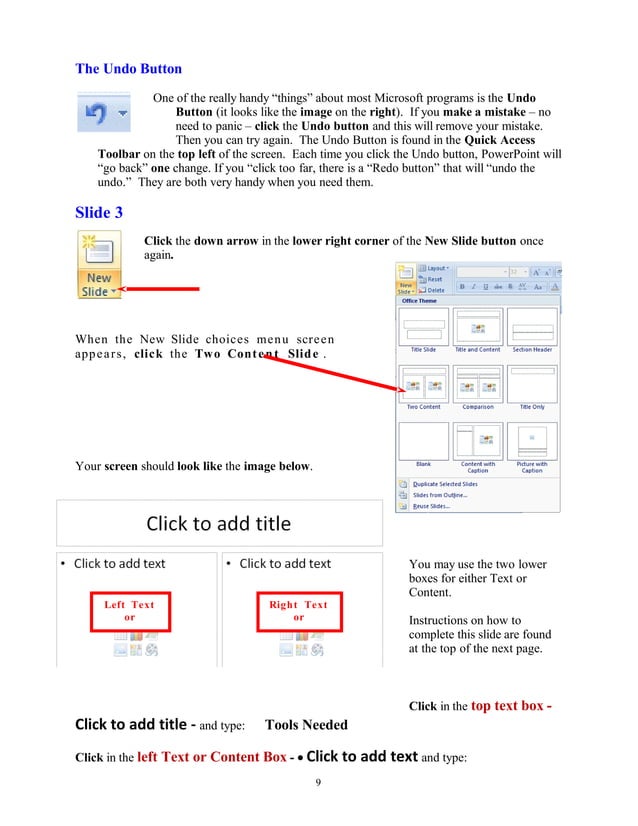 Powerpoint 2007 tutorial | DOC