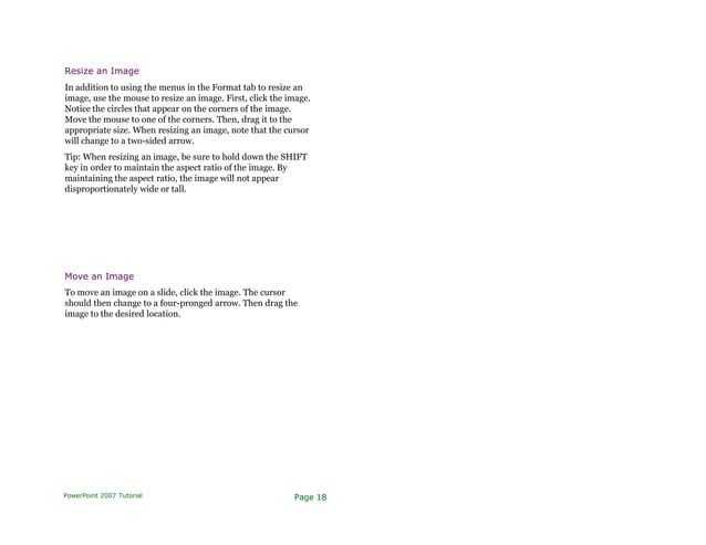 Ppt 2007 tutorial complete | PPTX | Desktop Publishing | Computer ...