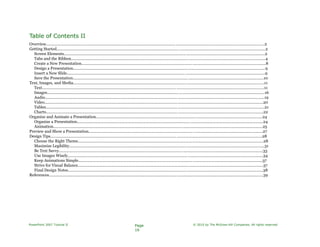 Ppt 2007 tutorial complete | PPTX