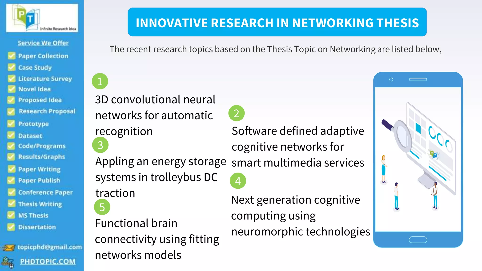 Thesis Topic on Networking | PPT