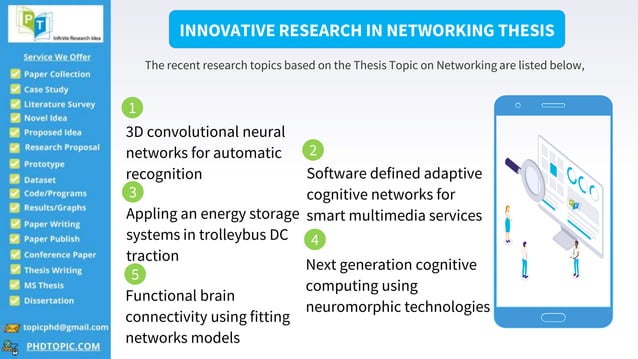 Thesis Topic on Networking | PPT