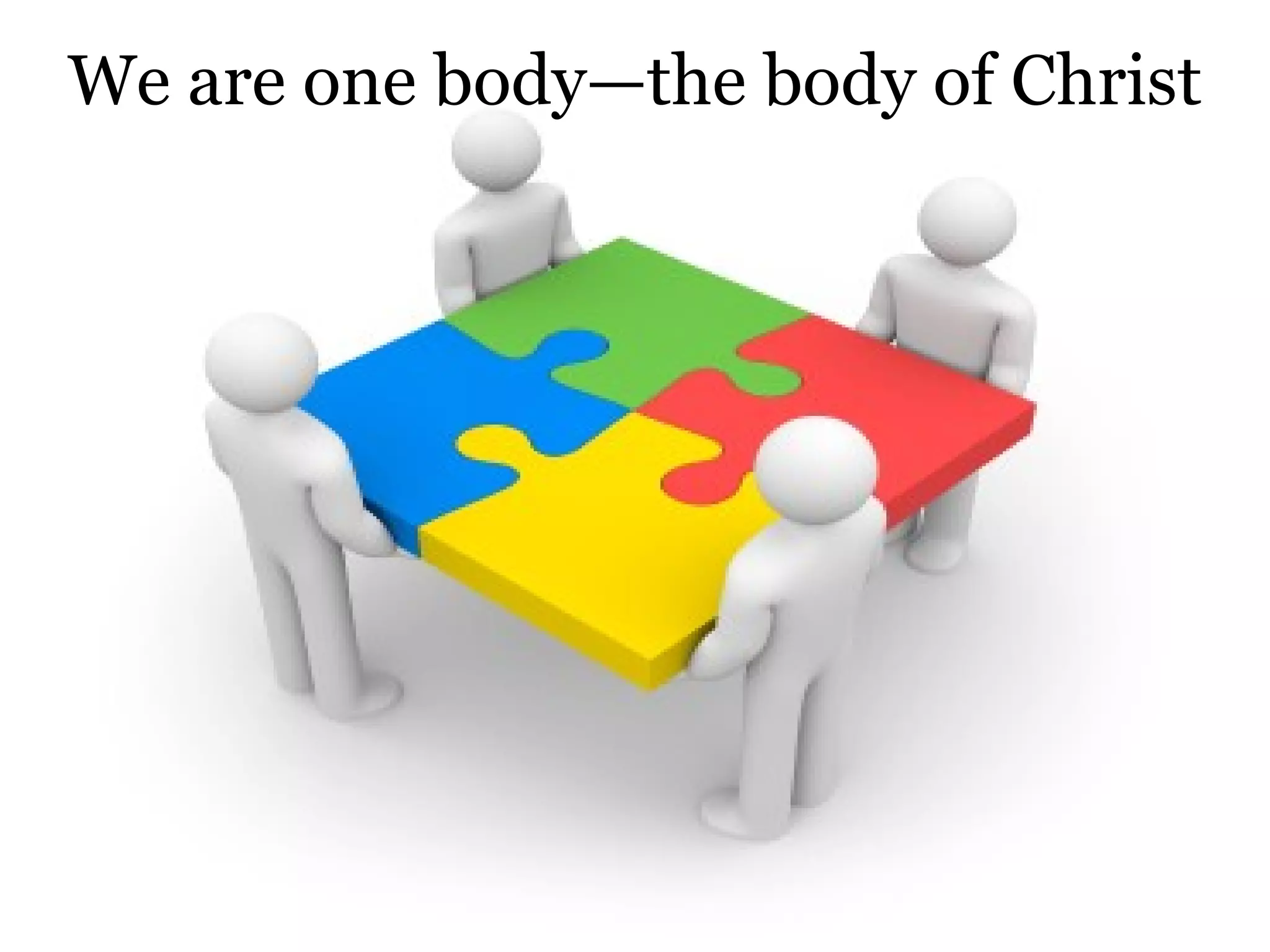We Are One Body In Christ | ODP