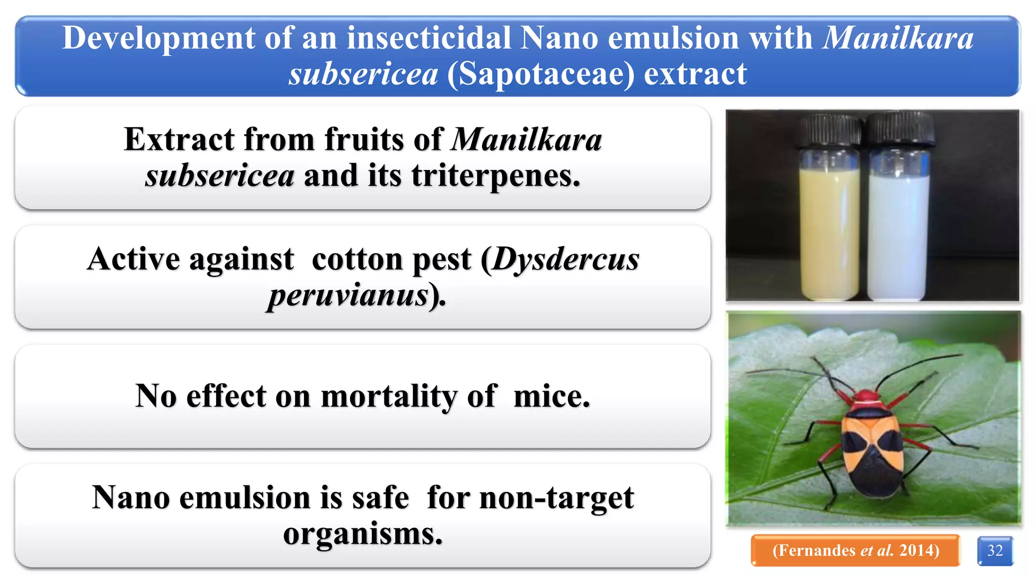 Nanotechnology and its Applications in Agriculture | PPTX