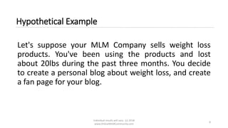 How to Use Social Media to Build Your MLM Business | PPT