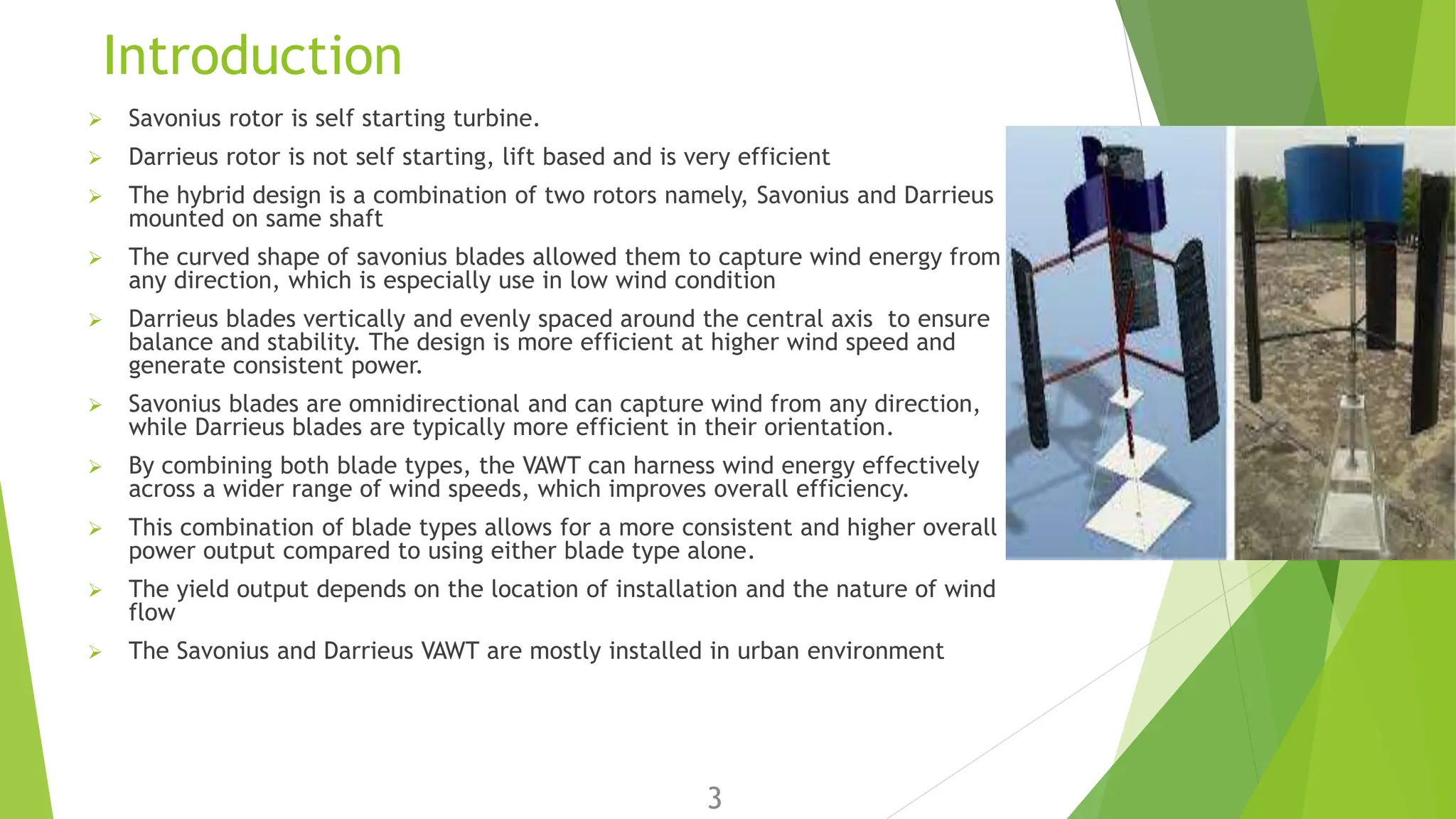 design and fabrication of vertical axis wind turbine | PPTX