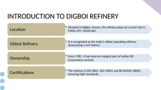 PPT 2024 on Digboi oil refinery (IOCL) Digboi | PPTX