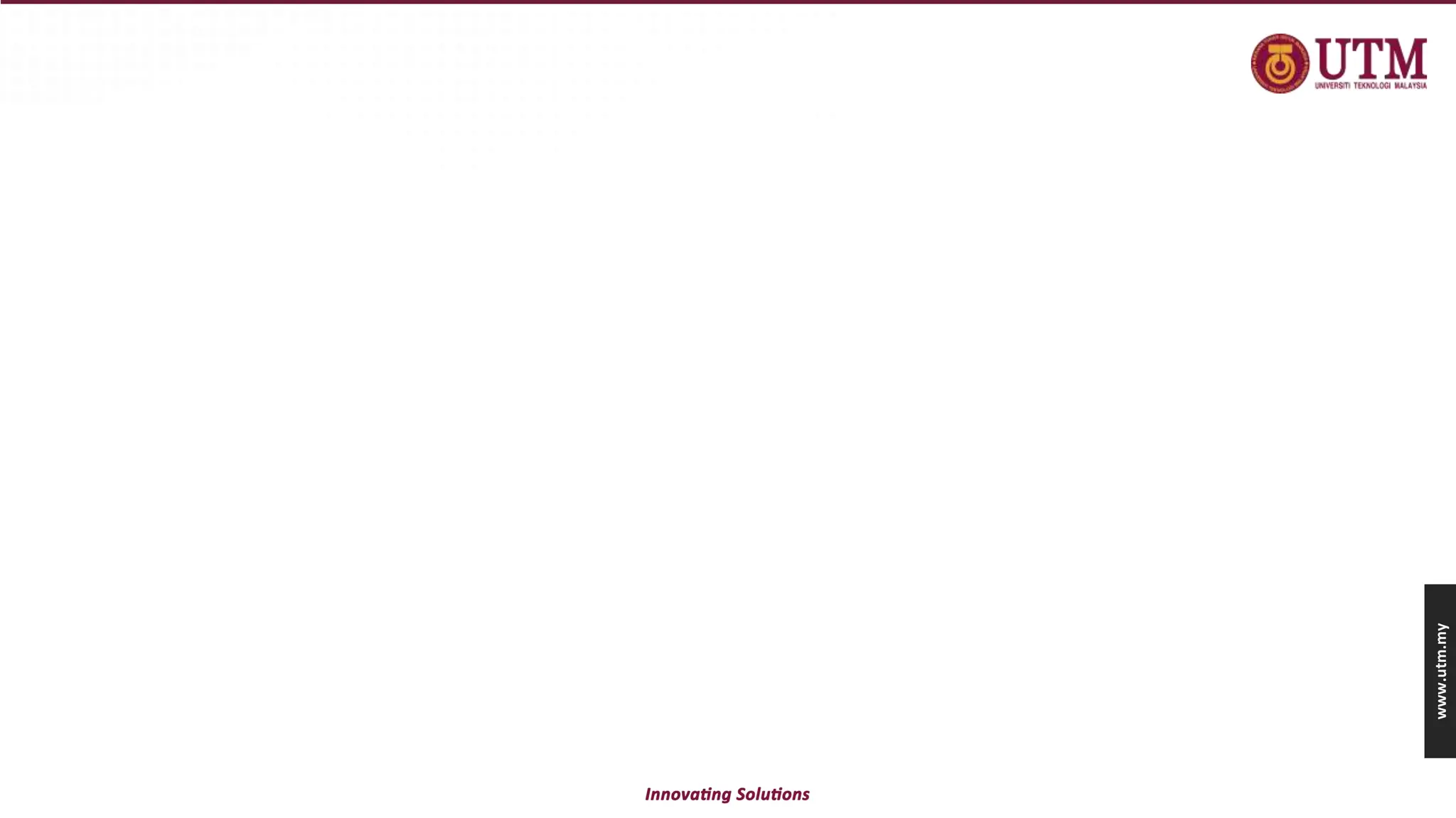 UTM University Template for Presentation | PPTX