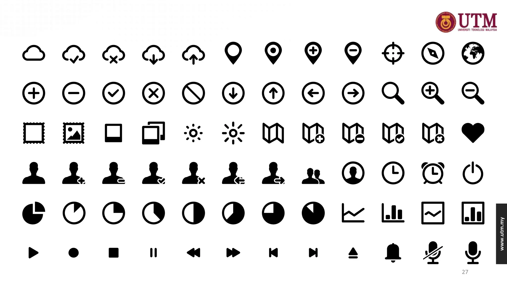 UTM University Template for Presentation | PPTX