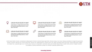 UTM University Template for Presentation | PPTX