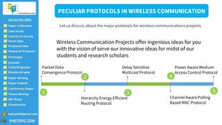 Wireless Communication Projects | PPTX