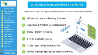 Wireless Projects for Master Thesis Students | PPT