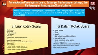 Bimtek Tungsura Petugas KPPS Pemilu 2024.pptx