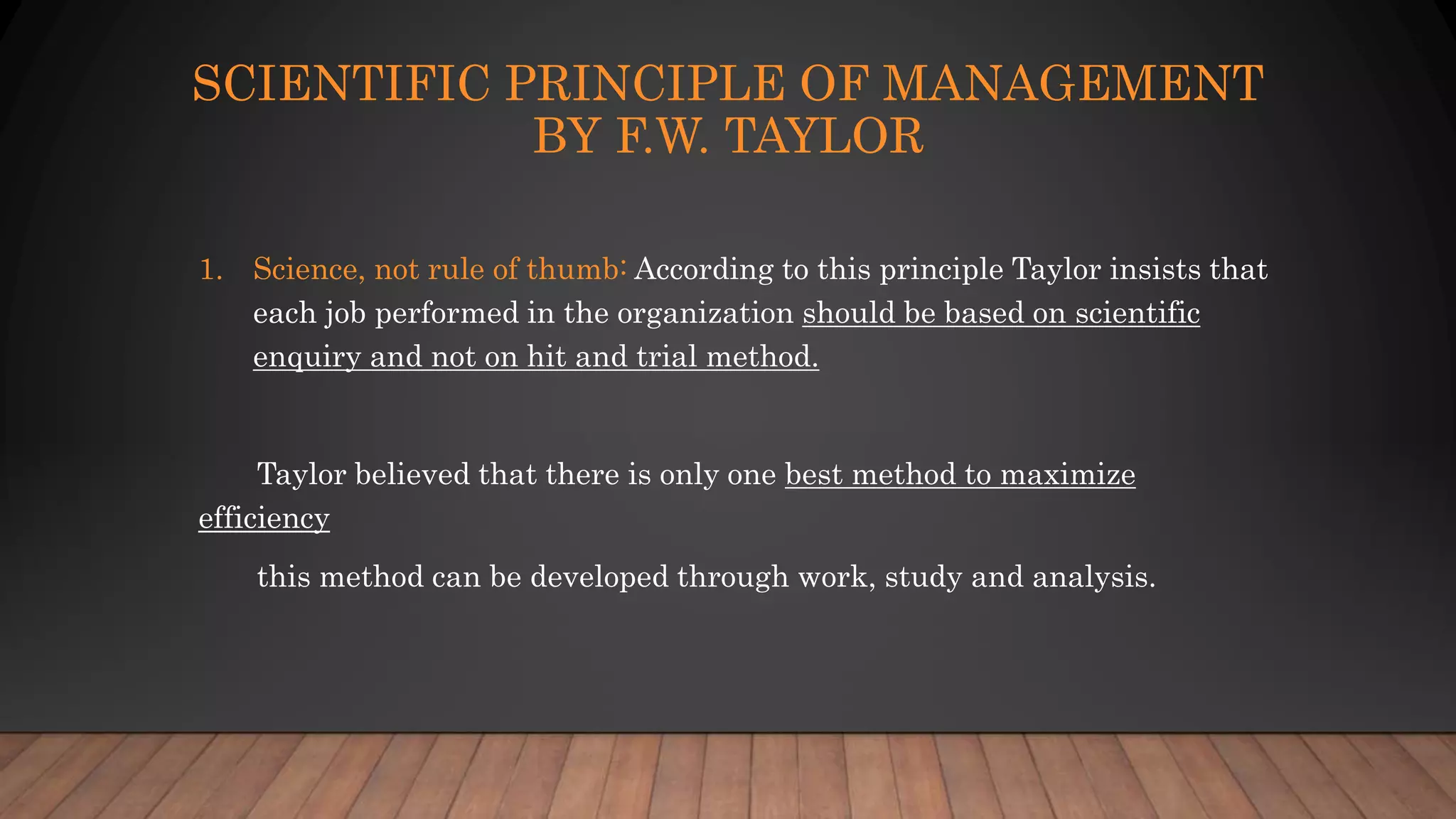 Principles of Management | PPTX