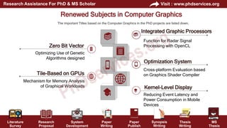 PhD Projects in Computer Graphics Research Ideas | PPTX