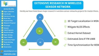Wireless Sensor Network Projects for Master Thesis Students | PPT
