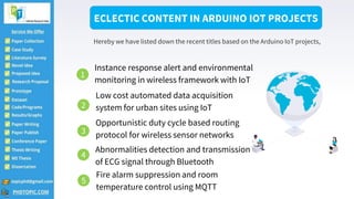 Arduino IOT Projects | PPT