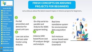 Arduino Projects for Beginners | PPT