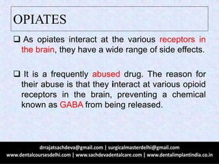 Effects of Overdose of Analgesics | NSAIDS and Opioids Overdose effects ...