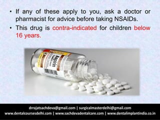 Effects of Overdose of Analgesics | NSAIDS and Opioids Overdose effects ...