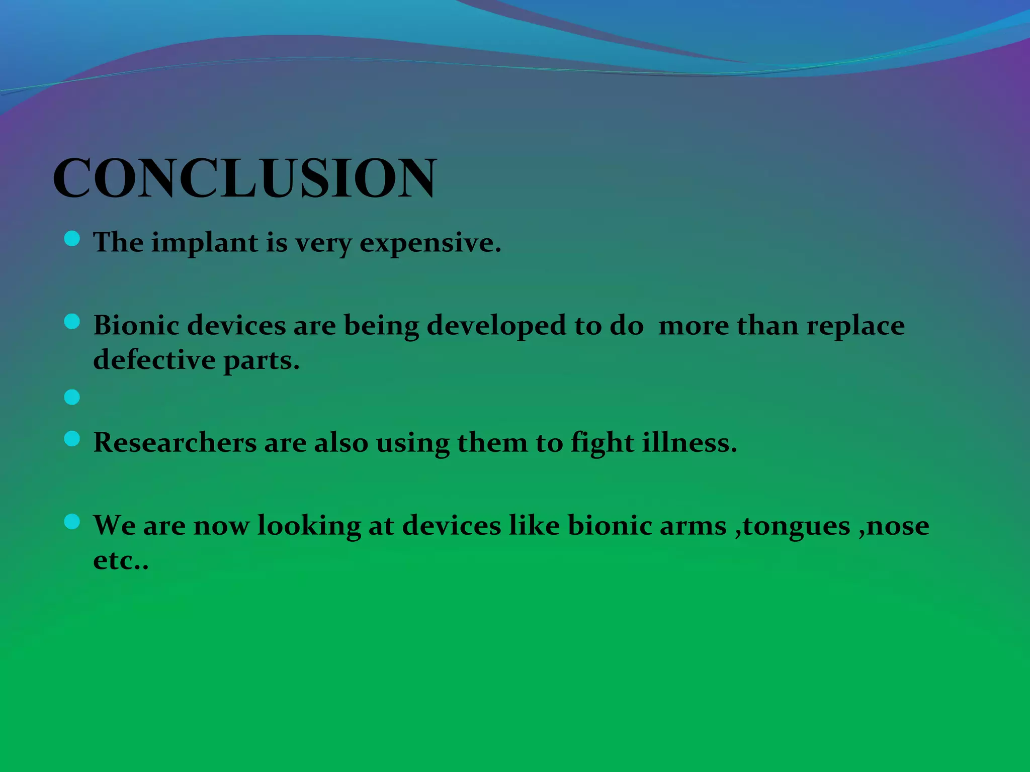 BIONIC EYE | PPT