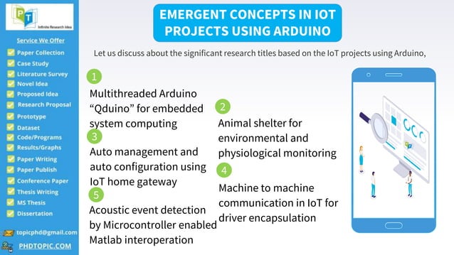 IOT Projects Using Arduino | PPT