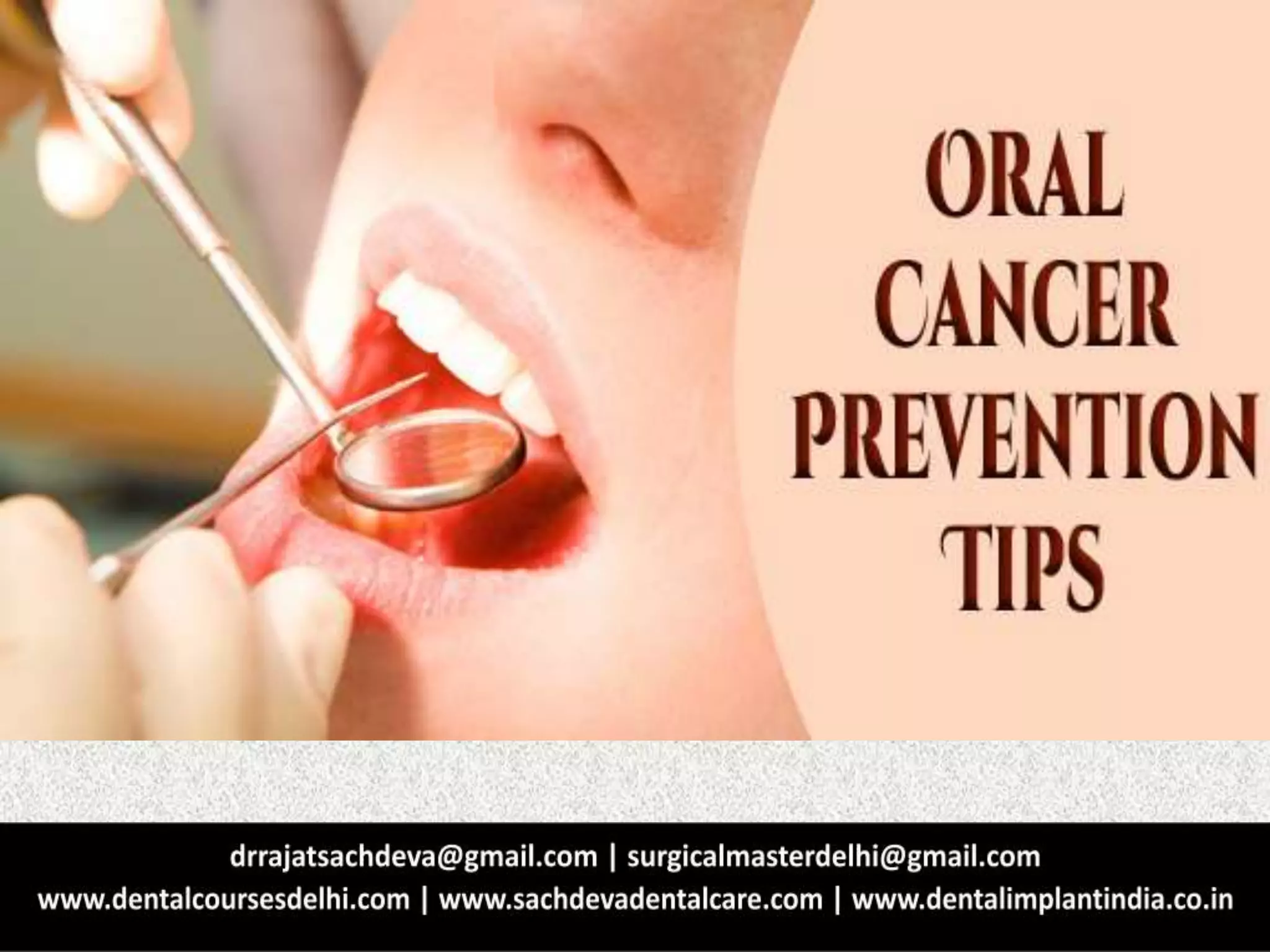 Oral cancers, Squamous Cell Carcinoma of Oral Cavity | PPTX