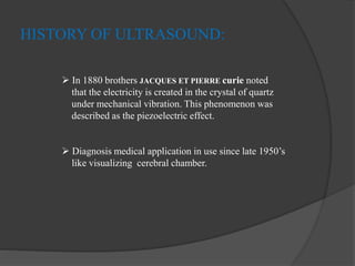 ULTRA SOUND MACHINE | PPTX