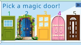 Pick A Door Game.powerpoint presentation | PPTX