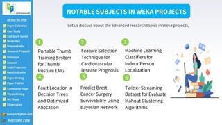 Weka Projects | PPTX | Computing | Technology & Computing