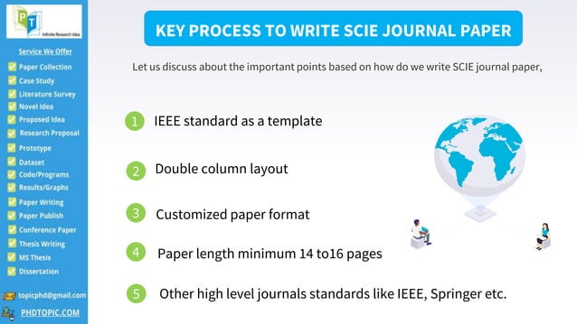 Scie Journal Paper Writing Guidance | PPTX