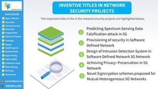 Network Security Projects | PPTX