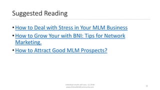 10 Tips to Being a Good MLM Sponsor | PPT