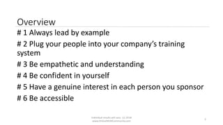 10 Tips to Being a Good MLM Sponsor | PPT