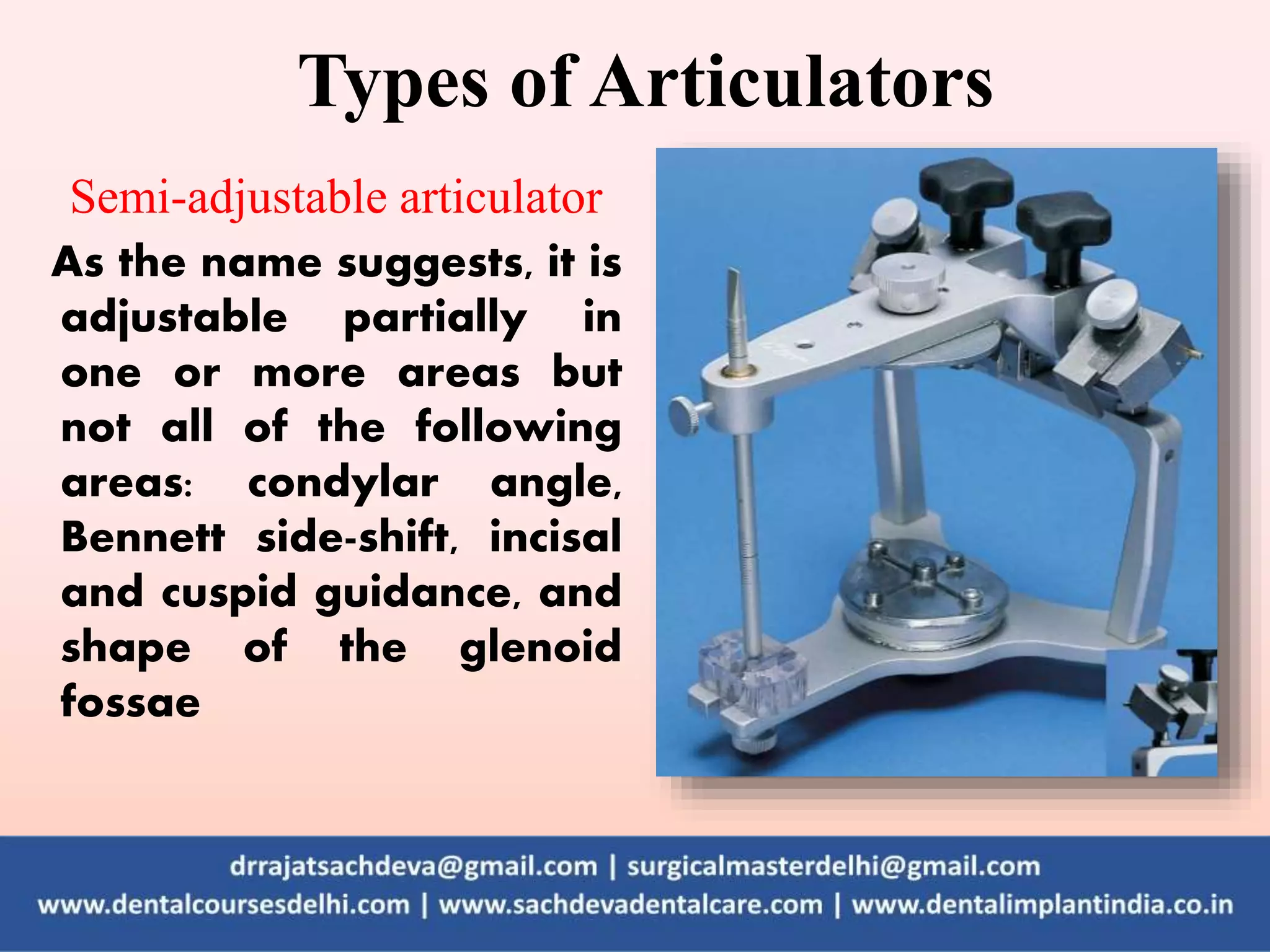 THE NEED OF ARTICULATORS IN DENTAL RESTORATION PROCESS | Fully ...