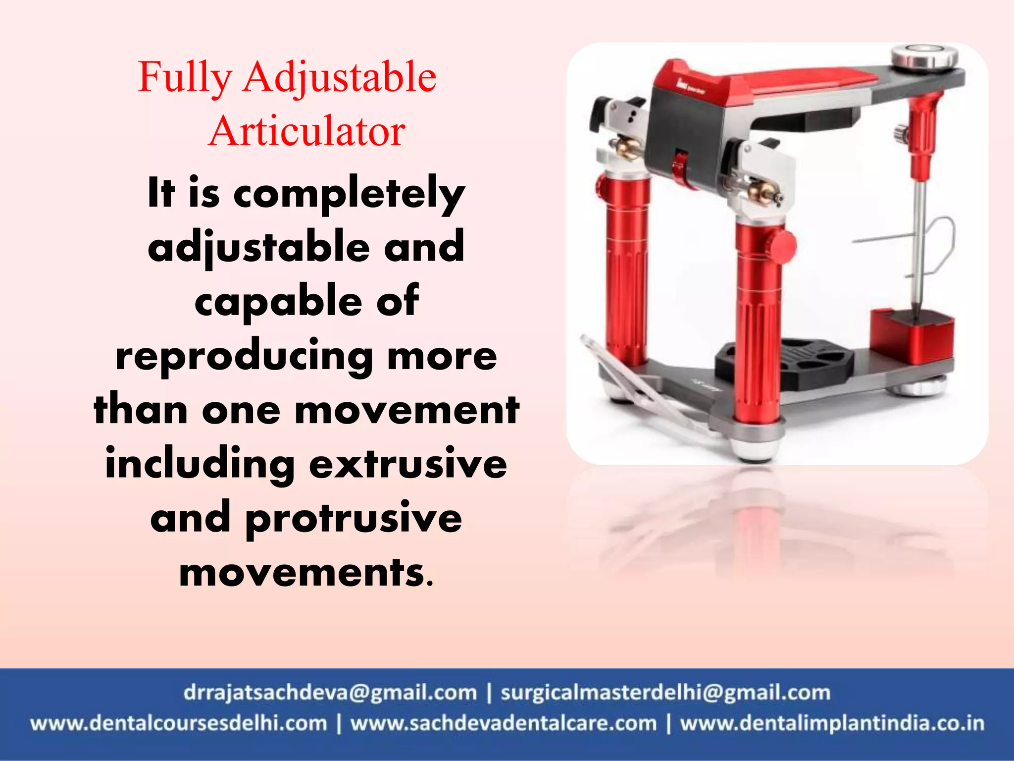 THE NEED OF ARTICULATORS IN DENTAL RESTORATION PROCESS | Fully ...
